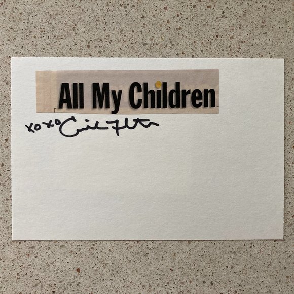 Autograph | Other | Connie Fletcher Signed Index Card 4x6 Erin Lavery ...